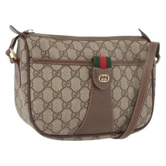 Gucci Sac Bandouli&egrave;re Vintage Pre-owned - Femme - Pre-owned - Beige - Taille: ONE Size