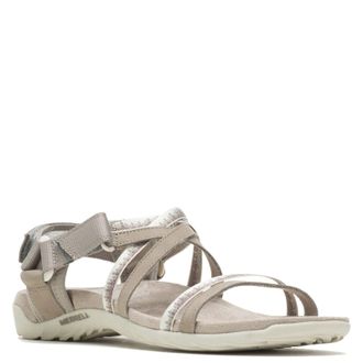 Merrell Damen Terran 3 Cush Lattice Sport Sandale, Moon, 38 EU