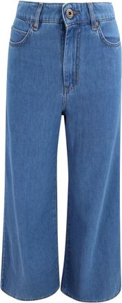 Max Mara Femme, Jeans, Bleu, Taille: 34 FR Wide Jeans