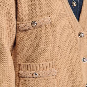 Sandro Cardigan long en laine