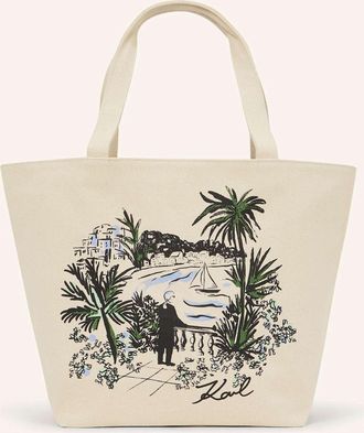 Karl Lagerfeld Shopper beige