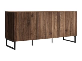 Vente-Unique Sideboard mit 3 T&uuml;ren - Dunkel Natur - CEVANIA