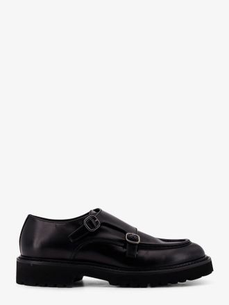Doucal's Leather double buckle loafers - DOUCALS - gender_Man