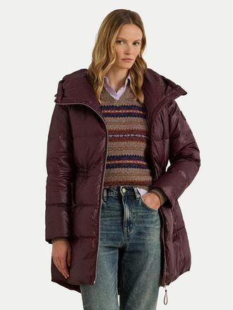 Lauren Ralph Lauren Daunenjacke 297P04101002 Dunkelrot Regular Fit