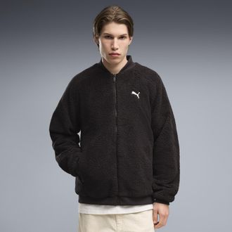 Puma Veste bomber r&eacute;versible Homme, V&ecirc;tements, Noir, XXL