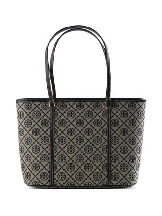 Tory Burch small T monogram tote - Bleu