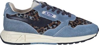 Autry Femme, Chaussures, Bleu, Taille: 37 EU Medalist Low