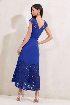 Lipsy Midikleid Lipsy Midi-Kleid mit Blumenmuster, Petite (1-tlg)