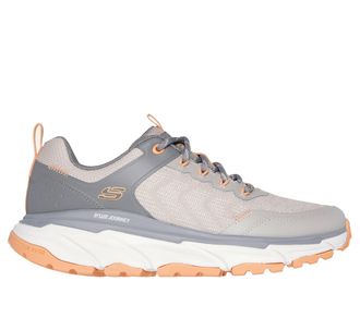 Skechers DLUX Journey Marigold, DLUX Journey RINGELBLUME, Brown Synthetic/Textile/Natural Trim