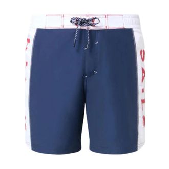 North Sails Stampa Logo Beachwear Badeanzug - - Swimwear - Herren - Blau - S