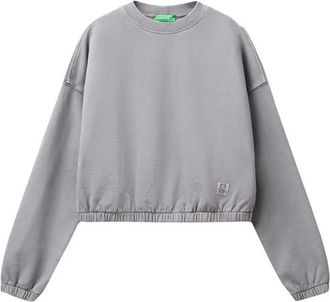 Benetton Maille G/C M/L, Gris, S