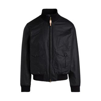 Manifattura Ceccarelli Homme, Vestes, Noir, Taille: XS New Bomber 7072