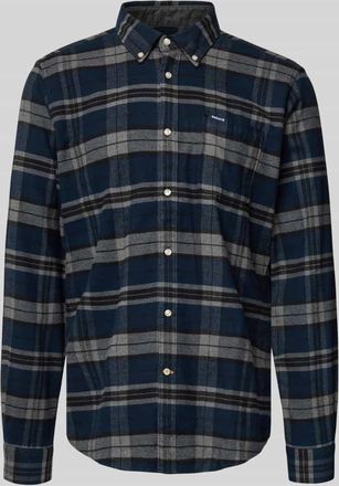 Barbour Slim Fit Flanellhemd aus reiner Baumwolle Modell BETSOM