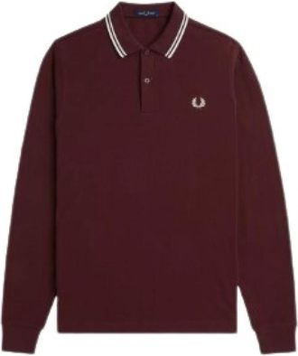 Fred Perry Homme, Tops, Brun, Taille: M Polo Chemises
