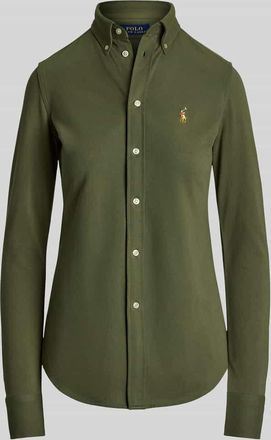 Polo Ralph Lauren Hemdbluse mit Label-Stitching