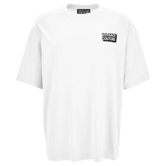 Versace T-Shirts und Polos - - Tops - Herren - Wei&szlig; - L