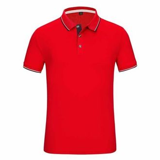 Generic Polos Femme Manches Courtes Unis Golf Polo T-Shirts UK Dames Col &agrave; Revers S&eacute;chage Rapide Gym Sport Hauts L&eacute;gers Confortables &Eacute;vacuation Humidit&eacute; Tee S