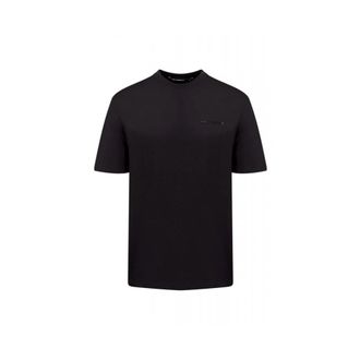 Karl Lagerfeld T-Shirt mit Rundhalsausschnitt - - Tops - Herren - Schwarzk - M