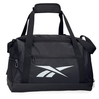 Reebok Wayland Reisetasche, Schwarz, 40 x 25 x 20 cm, Polyester, 20 l, Schwarz, Talla única, Reisetasche