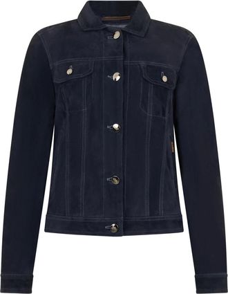 Moorer Femme, Blouses et Chemises, Noir, Taille: 40 FR Elegant Jacket