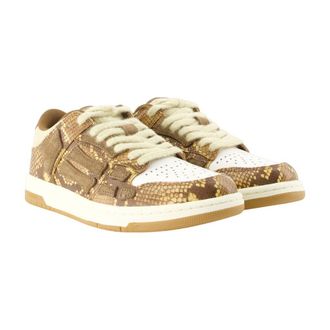 Amiri Skel Top Low Sneaker - Brown