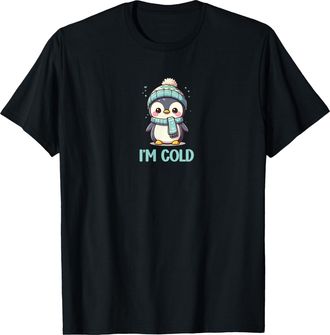 BDAZ Im Cold Cute Winter Pinguin Women Girls T-Shirt