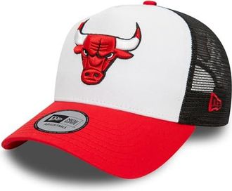 New Era Adjustable Mesh Trucker Cap - NBA Chicago Bulls