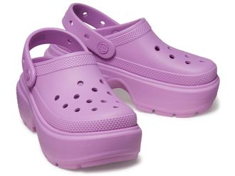 Crocs Stomp Clog Unisex Slip-On Schuhe - Ideal für Pool und Straße - Eva-Außensohle, Fußbett und Futter, Blase, 36/37 EU