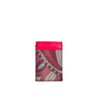 Emilio Pucci Porte-cartes vintage Pre-owned - Femme - Pre-owned - Violet - Taille: ONE Size