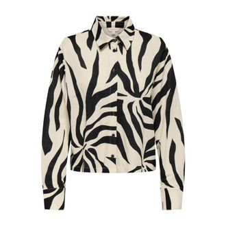 Only Only, Femme, Blouses et Chemises, Multicolore, Taille: 42 FR Chemise Classique Boutonn&eacute;e &agrave; Manches Longues