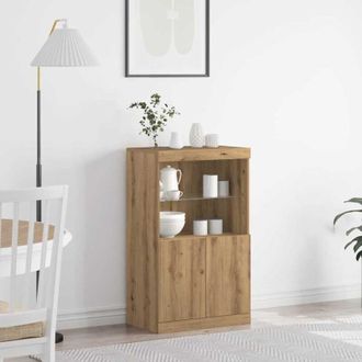 vidaXL Buffet Marron 60 x 37 x 100 cm Bois ding&eacute;nierie Vidaxl