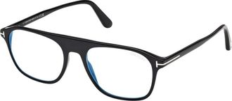 Tom Ford Homme, Accessoires, Noir, Taille: 53 MM Optical Frame