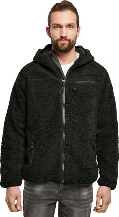 Brandit Teddyfleece Worker Jacket, Farbe: black, Größe: XXL