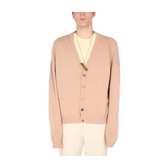 AMBUSH Ambush, Homme, Pulls, Beige, Taille: S Cardigan Coupe Oversize