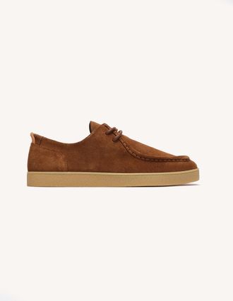 Faguo Chaussure en cuir camel