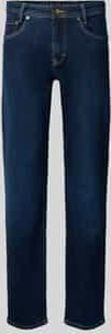M.A.C Slim Fit Jeans mit Dark-Wash-Optik Modell Arne