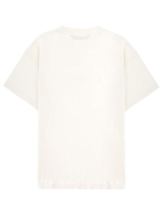 Palm Angels Bear Motif Cotton T-Shirt - White