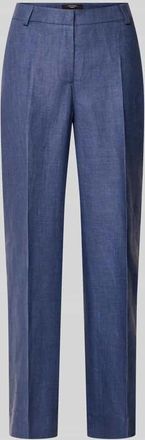 Max Mara Regular Fit straight Leg Anzughose aus reinem Leinen Modell MALIZIA