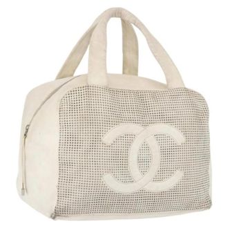 Chanel Sac &agrave; main vintage Pre-owned - Femme - Pre-owned - Beige - Taille: ONE Size