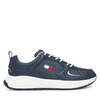 Tommy Jeans Sneakers Tommy Jeans Tjm Runner Leather EM0EM01621 Dunkelblau