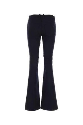 Off-white Owca188f23fab001 4747 Cobaltblue Exterior: Virgin Wool Pantaloni Trousers
