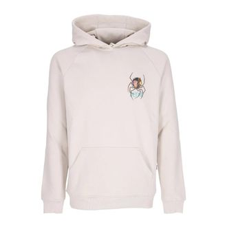 Dolly Noire Jorogumo Spider Hoodie Beige Moonbeam - - Sweatshirts & Hoodies - Herren - Beige - L