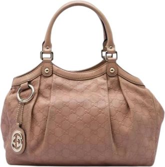 Gucci Pre-owned Sukey Tote Bag - Femme - Pre-owned - Rose - Taille: ONE Size