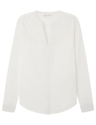 Springfield Damen Bluse, TAN_Print, 38