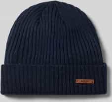 Barts M&uuml;tze mit Label-Patch Modell WILBERT TURNUP