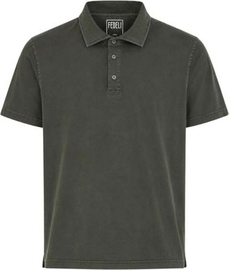 Fedeli Homme, Tops, Vert, Taille: L Polo Chemises