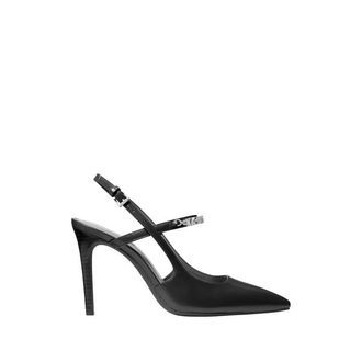 Michael Kors Escarpin d&eacute;tails monogramme en cuir