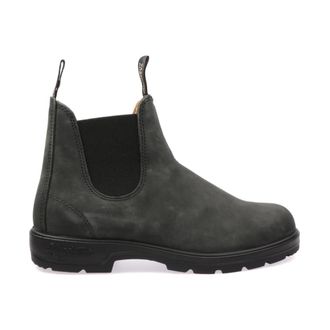 Blundstone Rustikale schwarze Chelsea Boots aus Leder - - Shoes - Herren - Grau - 43 EU
