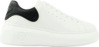 A|X Armani Exchange Femme, Chaussures, Blanc, Taille: 38 EU Baskets