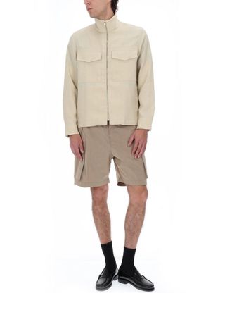Paul Smith Linen Overshirt - Beige